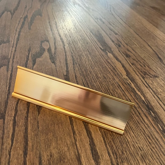 Office | Copper Name Plate | Poshmark